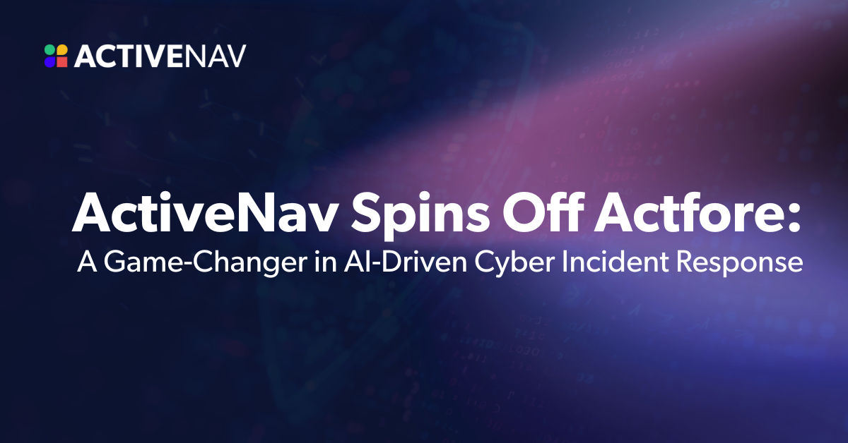 Actfore Spins off From ActiveNav